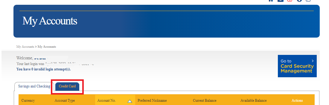 How To Add A New Credit Card To Your BDO Online Account